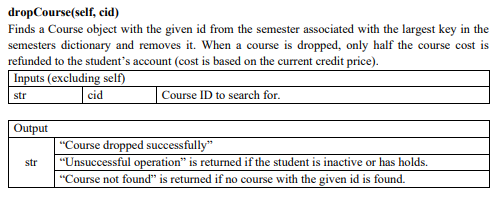 Solved Section 8: The Student class This class inherits from | Chegg.com