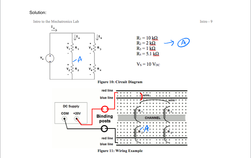 Solved what is the nominal voltage be at lead A ( resistor | Chegg.com