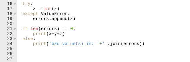 Solved Three variables, x, y and z, supposedly hold strings | Chegg.com