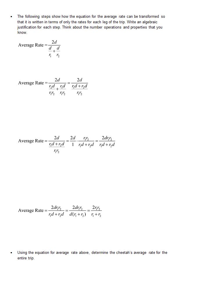 Step 4: Calculating the average rateNow it's time to | Chegg.com