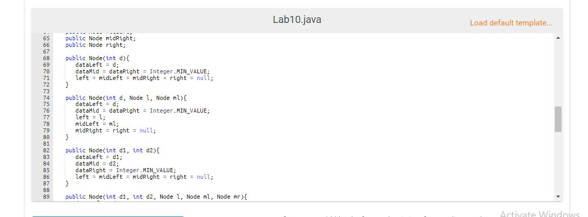 In this lab you will implement an inorder traversal, | Chegg.com
