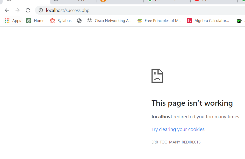 Solved So i'm trying to make a simple login screen using php | Chegg.com