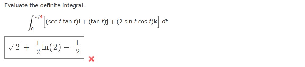 Solved Evaluate the definite integral. | Chegg.com