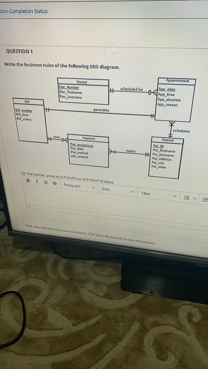 Solved stion Completion Status: QUESTION 1 Write the | Chegg.com