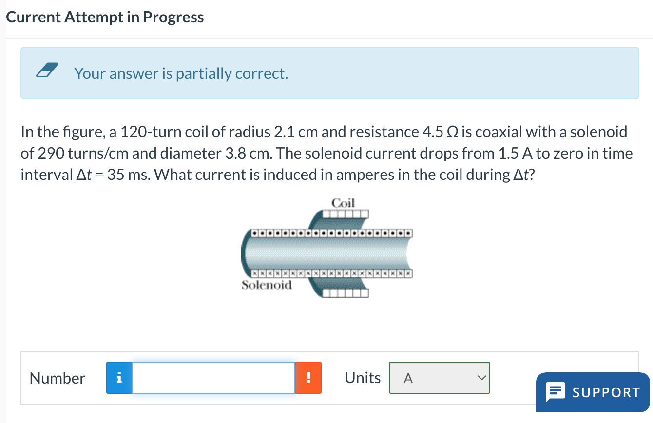 Solved Current Attempt in ProgressYour answer is partially | Chegg.com