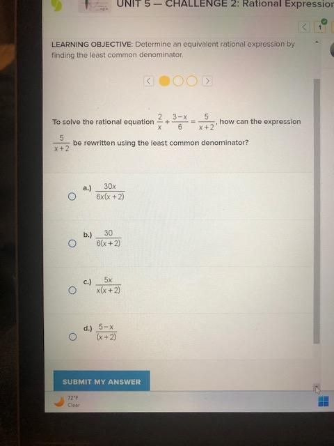 Solved LEARNING OBJECTIVE: Determine an equivalent rational | Chegg.com