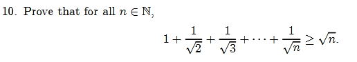 Solved Prove that for all ninN,1+122+132+cdots+1n2≥n2. | Chegg.com