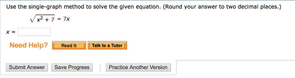 Solved Use the single-graph method to solve the given | Chegg.com