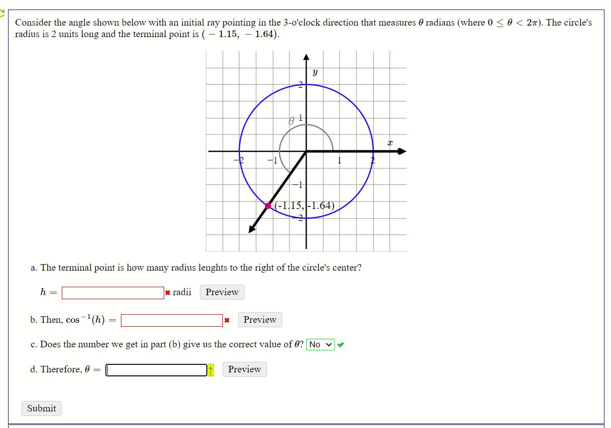 Solved Consider the angle shown below with an initial ray | Chegg.com