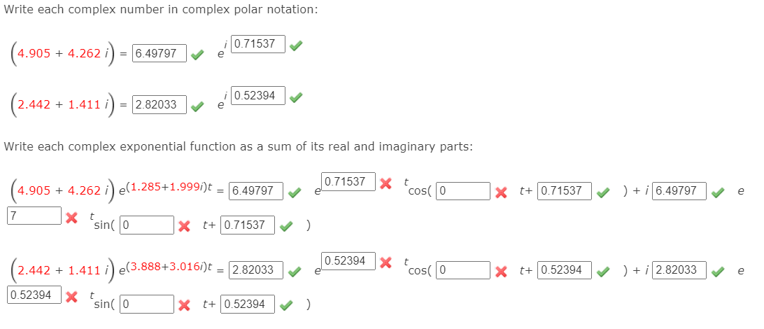 Solved Write Each Complex Number In Complex Polar Notation: 