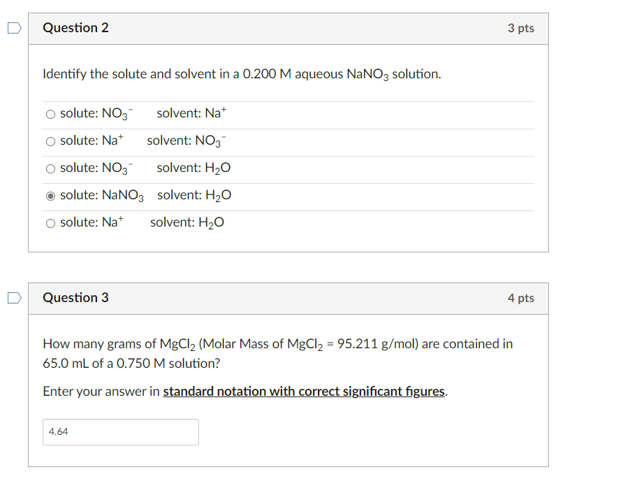 Solved Identify the solute and solvent in a 0.200M aqueous | Chegg.com