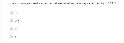 Solved What is the result of the following logical | Chegg.com