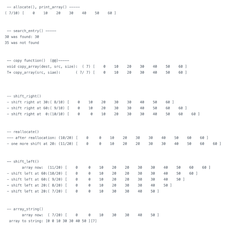 Solved This code outputs garbage values and i'm not sure | Chegg.com