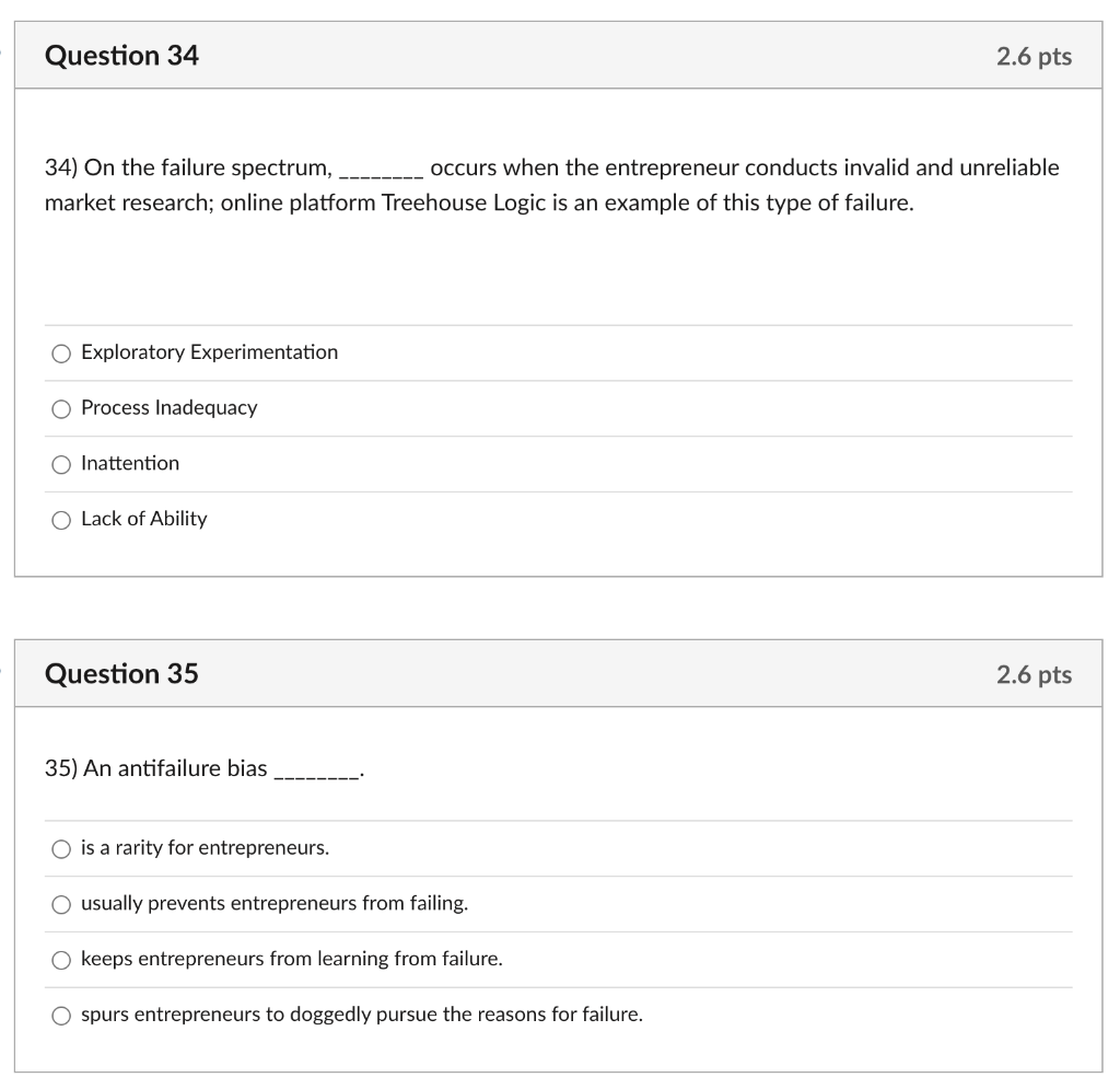 Solved 32) On the failure spectrum, occurs when the | Chegg.com