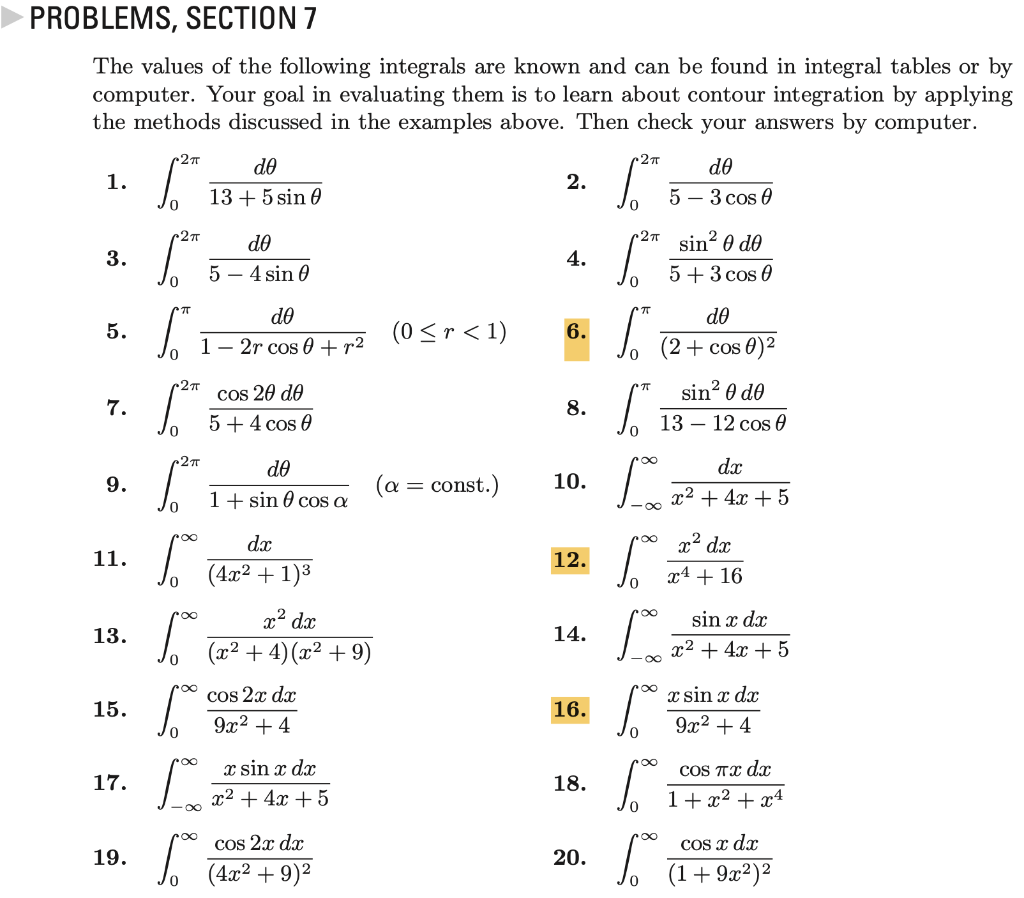 Solved The values of the following integrals are known and | Chegg.com