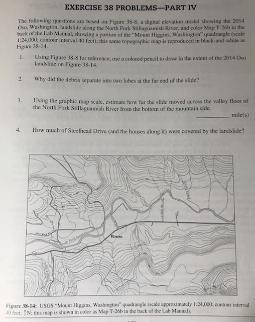 Solved EXERCISE 38 PROBLEMS-PART IV The following questions | Chegg.com