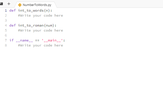 Solved Number to Words & Roman Specification: Read in | Chegg.com