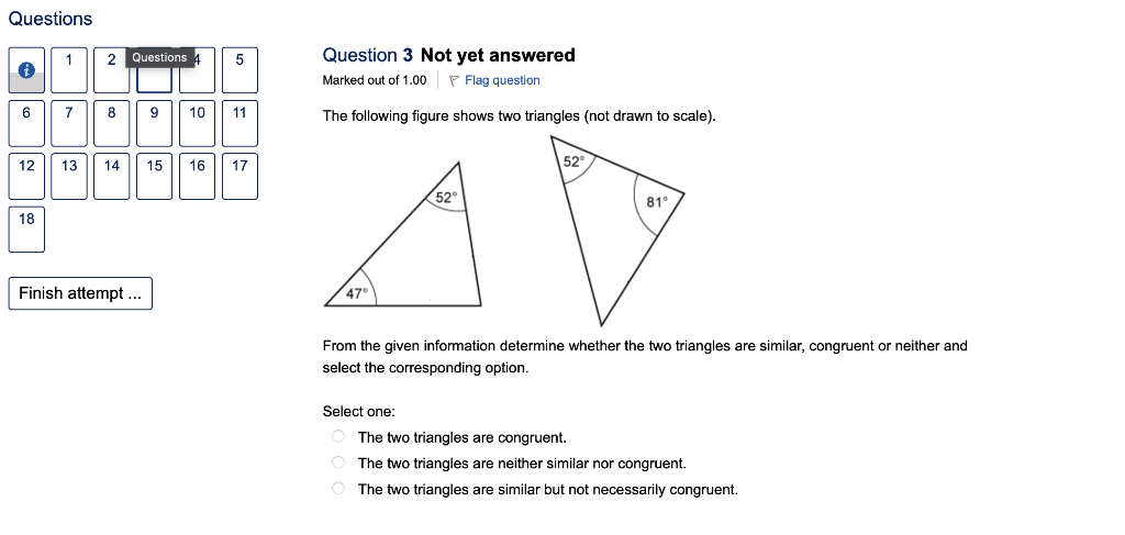 Solved Questions Question 3 Not yet answered | Chegg.com