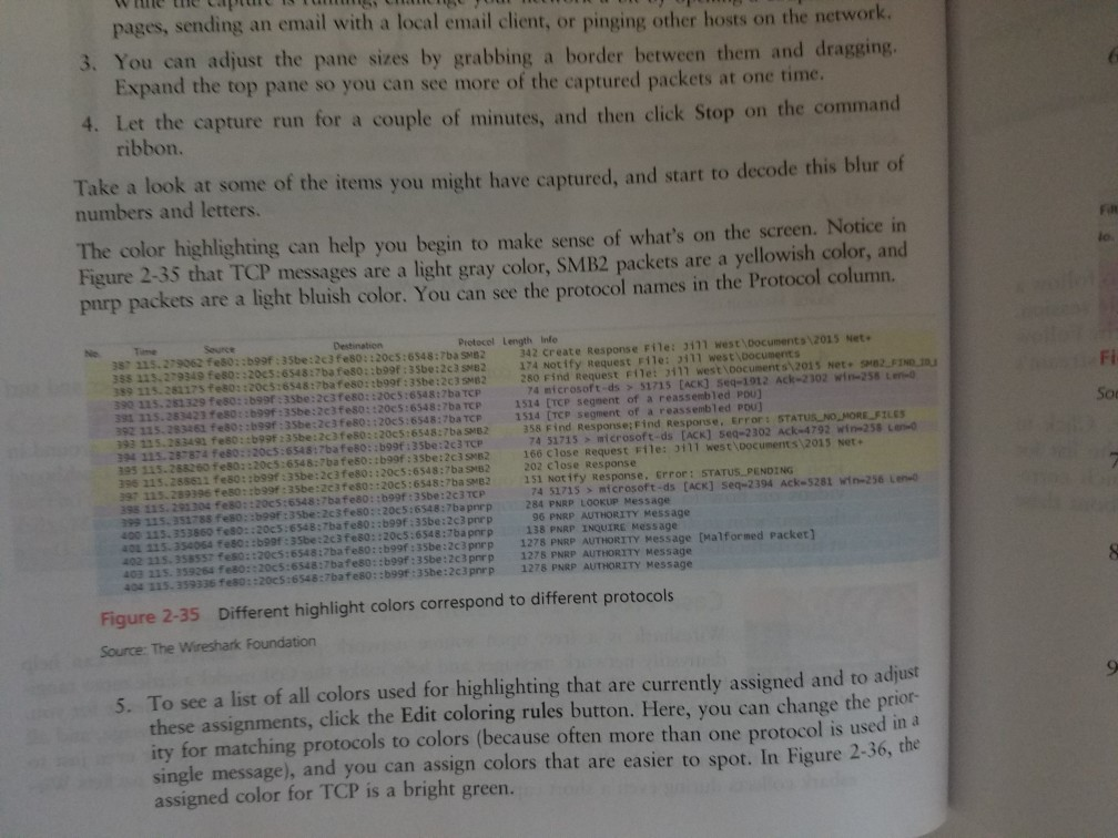 Solved Case Project 2-2: Install and Use Wireshark Wireshark | Chegg.com