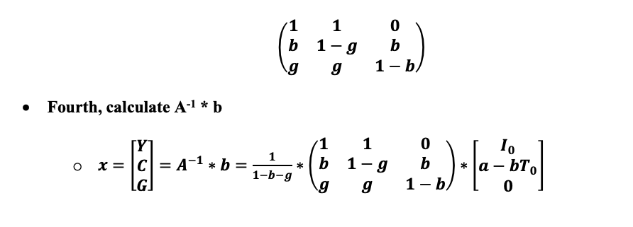 Solved *Current Answers:(a) national income (Y), consumption | Chegg.com