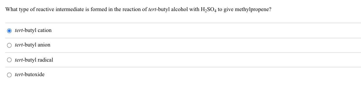 Solved What is the major organic product obtained from the | Chegg.com