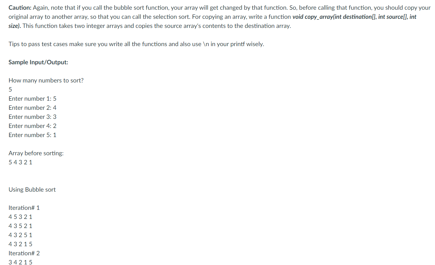 Solved In this submission, you have to write code for | Chegg.com