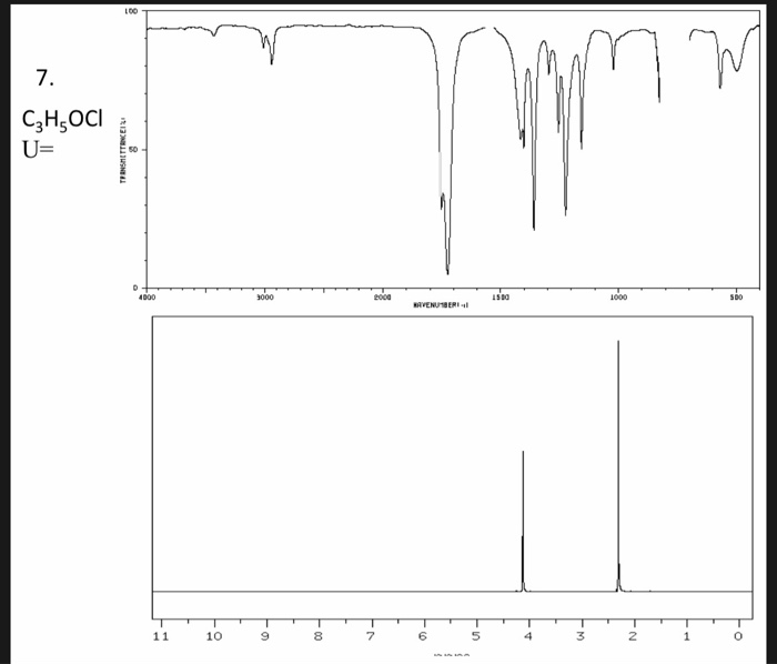 Solved Draw the structure of the compound C3H5OCl. Label the | Chegg.com