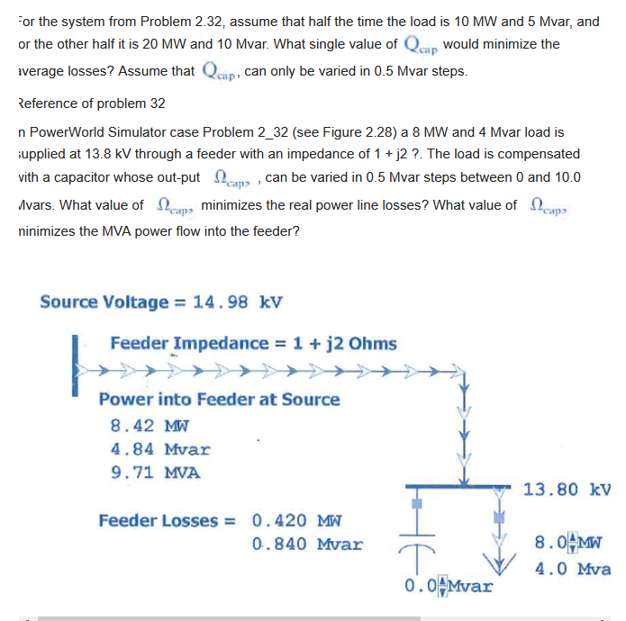For the system from Problem 2.32, assume that half | Chegg.com