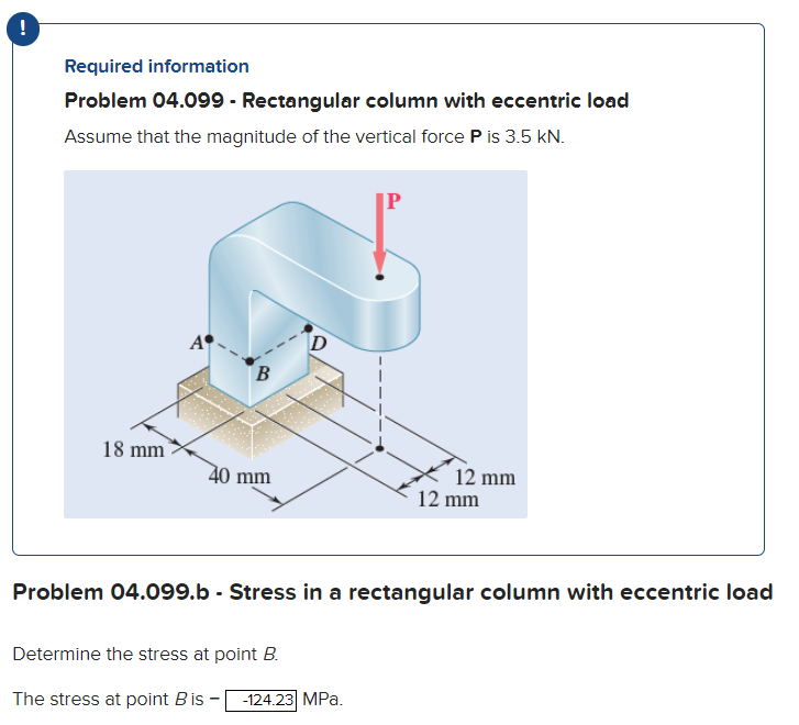 Solved Required information Problem 04.099 - Rectangular | Chegg.com