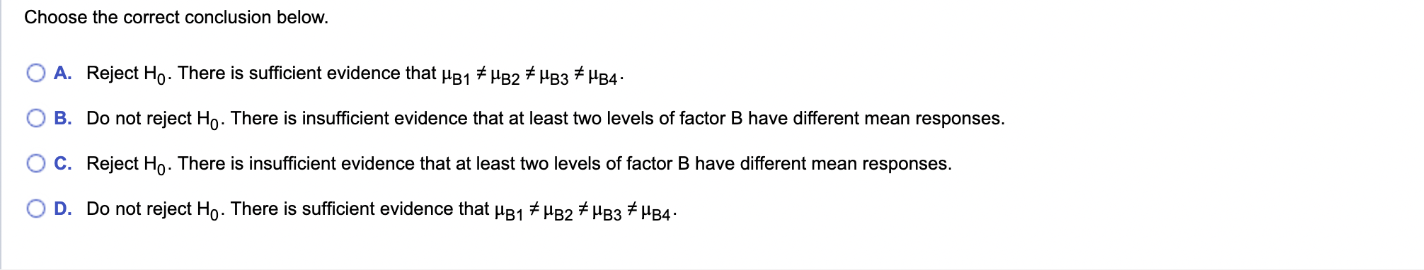 Solved Examine the following two-factor analysis of variance | Chegg.com