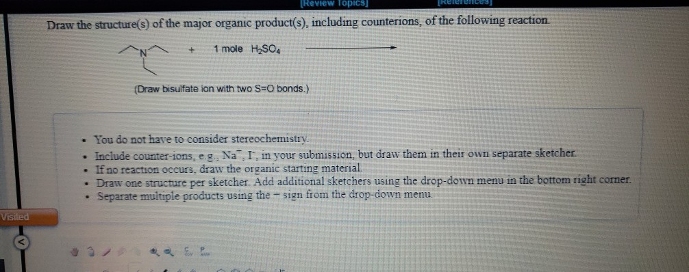 Solved Review Topics Draw the structure(s) of the major | Chegg.com