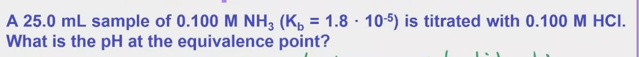 Solved A 25.0mL ﻿sample of 0.100MNH3(Kb=1.8*10-5) ﻿is | Chegg.com