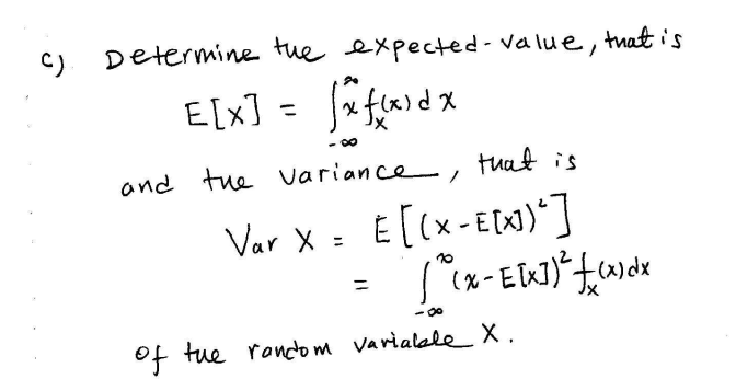 Solved Let x be a continuous-type random variable and its. | Chegg.com