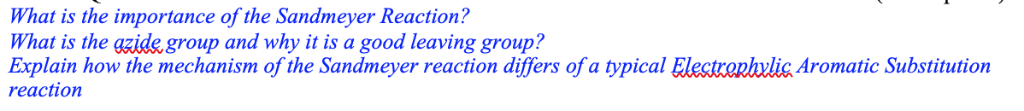 solved-what-is-the-importance-of-the-sandmeyer-reaction-chegg