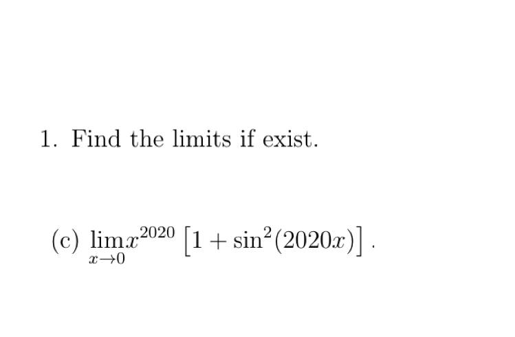 Solved How do we prove and check if the limit exists based | Chegg.com