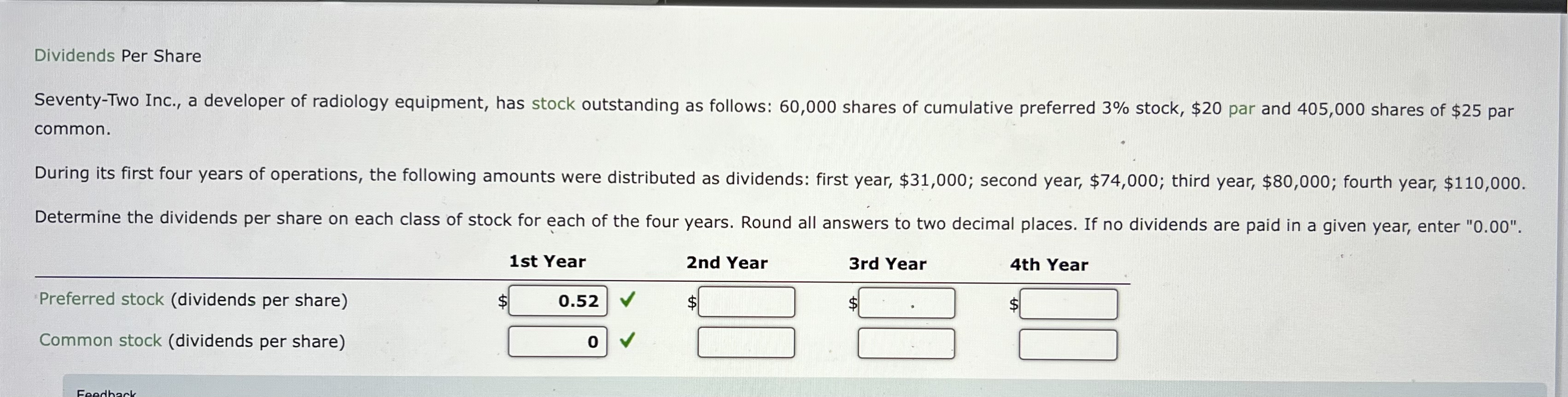 Solved Seventy-Two Inc., a developer of radiology equipment, | Chegg.com