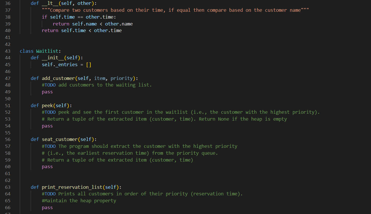 Solved You have been hired by a restaurant to create a | Chegg.com