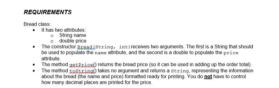 Solved 8. (10 marks) Implement a Java program according to | Chegg.com