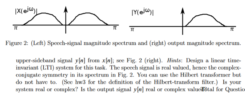 3 Application Of Hilbert Transform Consider The 