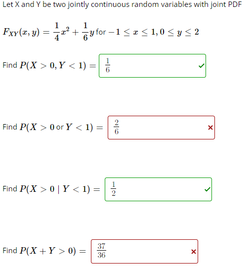 Solved Let X and Y be two jointly continuous random | Chegg.com