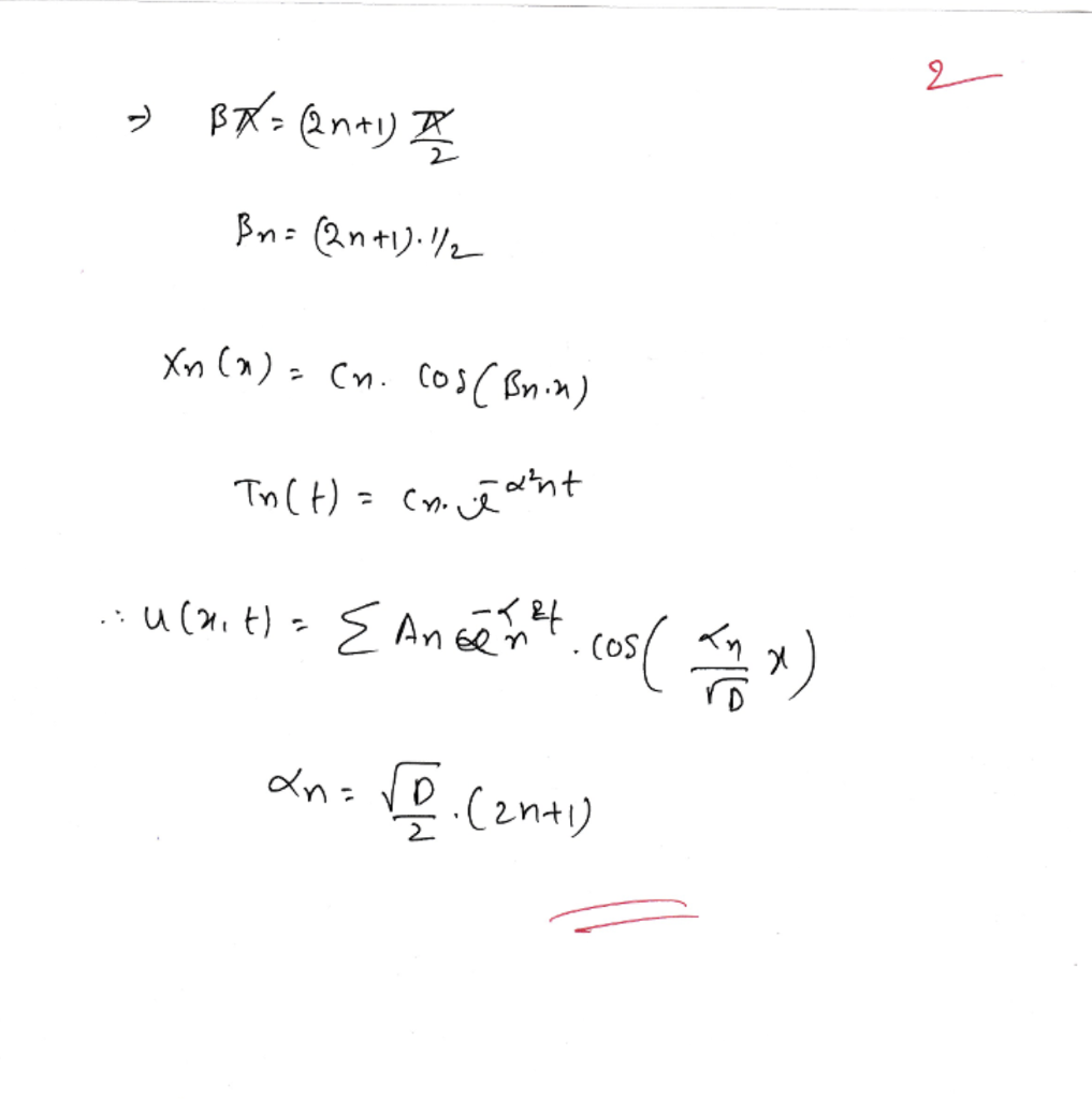 Solved Problem 8 Consider The Heat Equation With Dirichlet