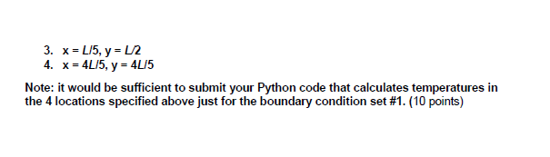 Python Project Using Python calculate numerically the | Chegg.com