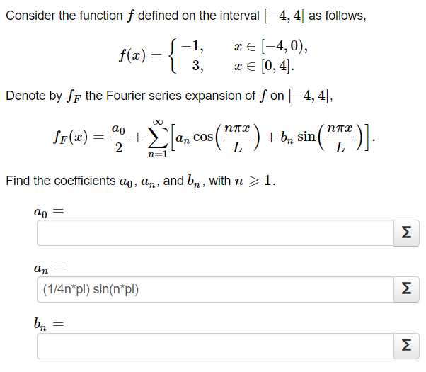 Solved Consider the function f defined on the interval | Chegg.com