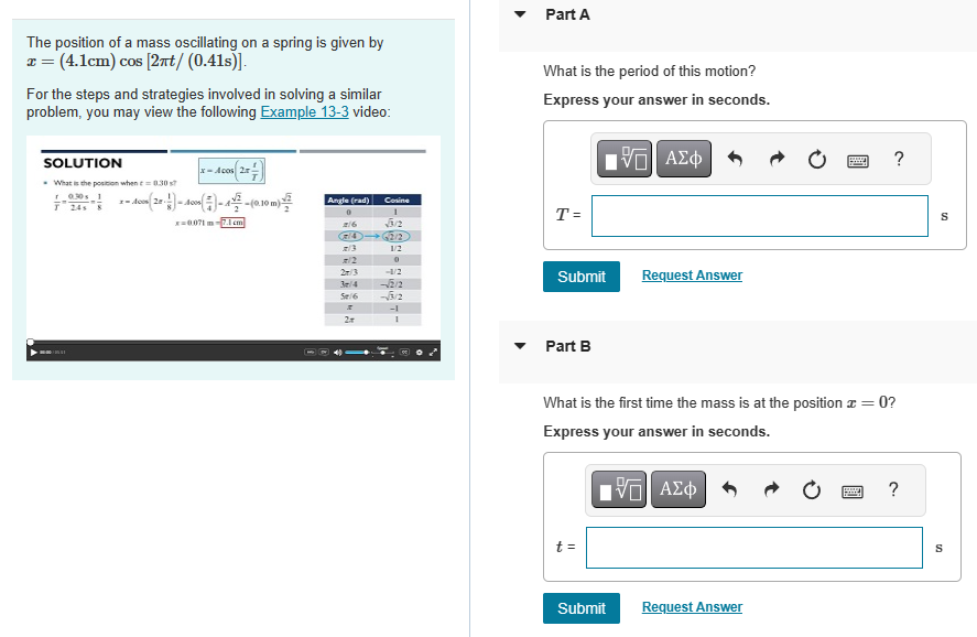 Solved Please complete both A and B. | Chegg.com