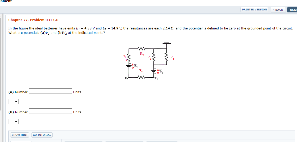 Solved Inment PRINTER VERSION 4 BACK NEXT Chapter 27, | Chegg.com