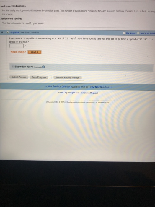 Solved Assignment Submission For this assignment, you submit | Chegg.com