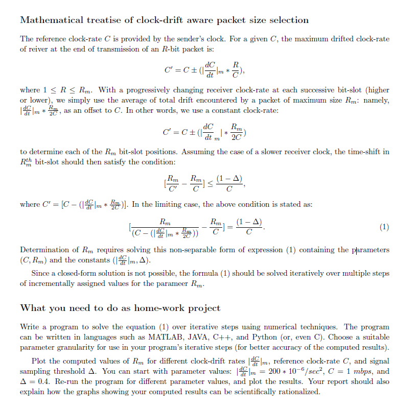 Packetized data transmission is a foundational | Chegg.com