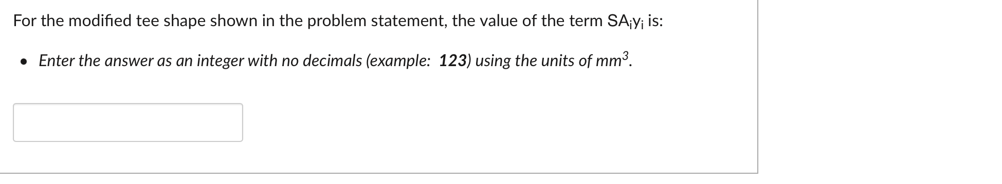 Solved For parts (a) - (d), use the modified tee shape shown | Chegg.com