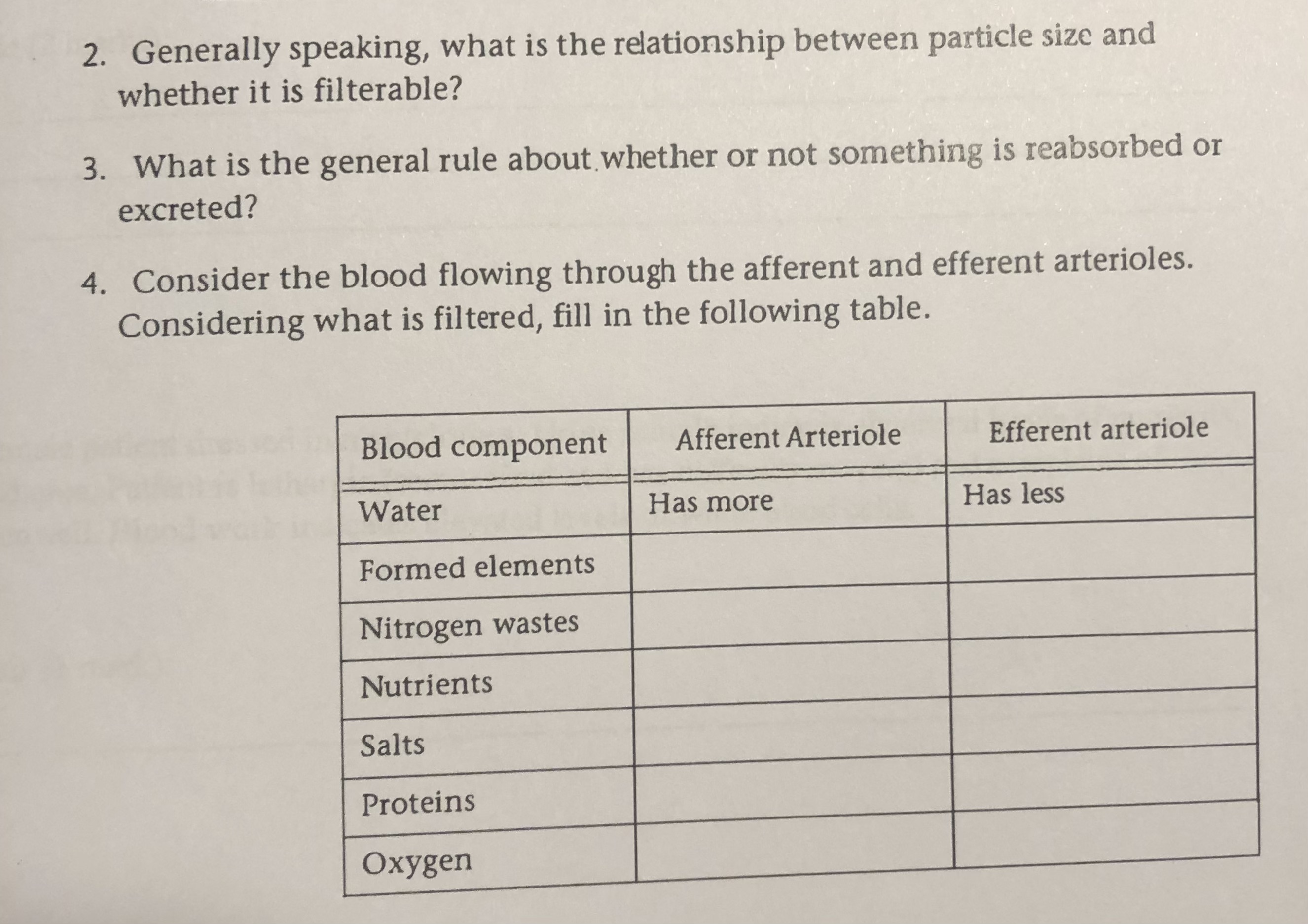 Solved Generally speaking, what is the relationship between | Chegg.com