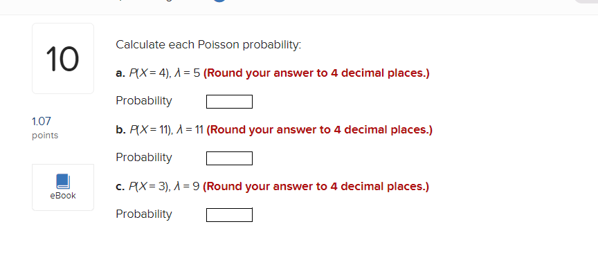 Solved Calculate each binomial probability: (a) Fewer than 2 | Chegg.com
